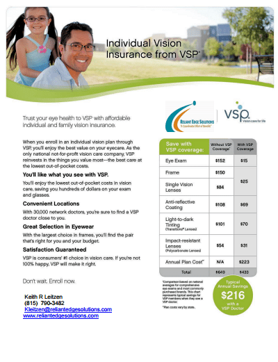 Vision Benefits | Reliant Edge Solutions